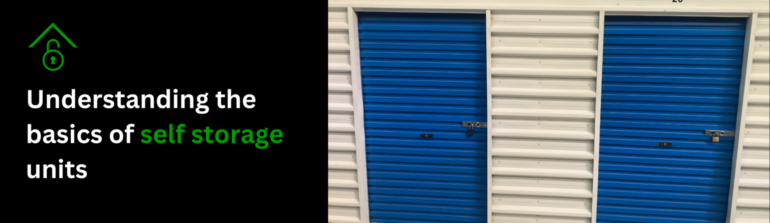 Understanding the Basics of Personal Self Storage Units - Storageville
